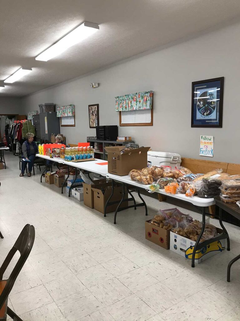 Food Pantry Collection at the Door Store and Windows